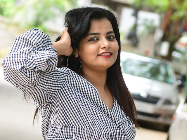 Tanuja Naidu Black Dress Latest Photos | Tanuja Naidu Black Dress New ...