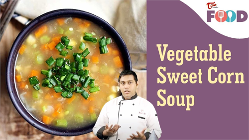 | Vegetable Sweetcorn Soup