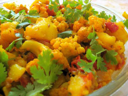 Aloo Gobi Fry Recipe | Aloo Gobi Fry Recipe | Aloo Gobi Indian Recipe ...