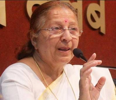 Sumitra Mahajan elected as LS Speaker | sumitra mahajan| elected ...