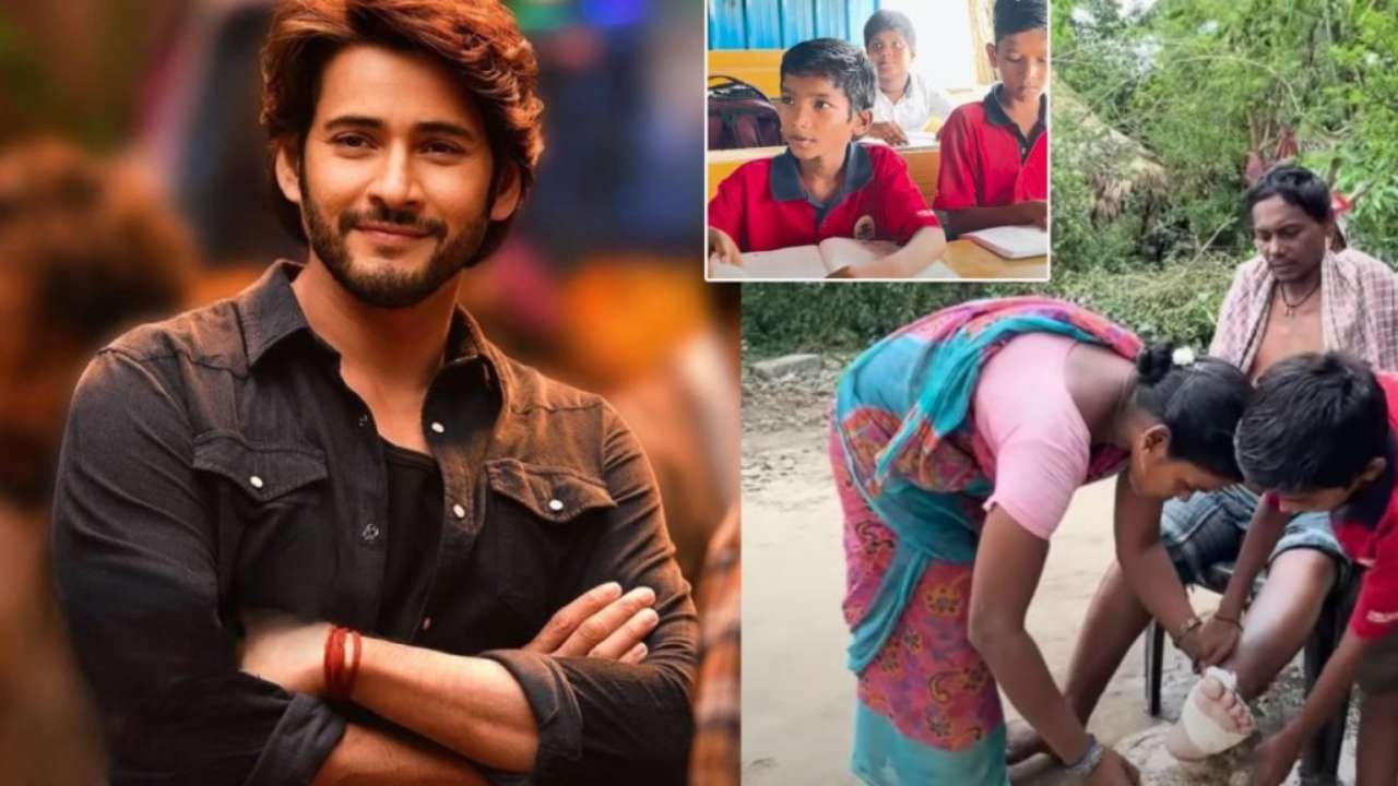Superstar Mahesh Babu Extends His Charity Work by Adopting Fans Children