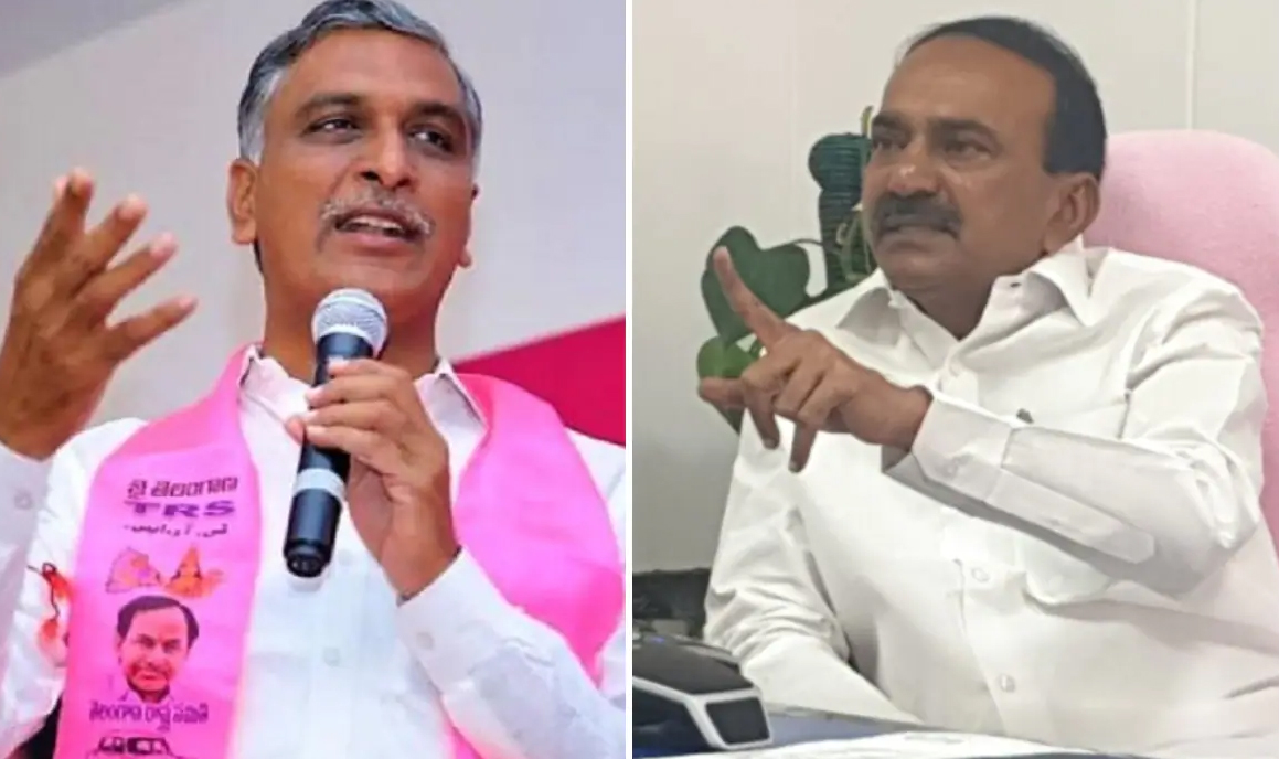 సానుభూతి కోసం ఒళ్లంతా పట్టీలు.. ఈటలపై హరీష్ రావు సంచలనం.. | harish rao ...