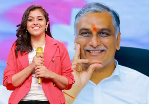 సింగర్ లాస్యప్రియకు మంత్రి హరీశ్ రావు ప్రోత్సాహం!