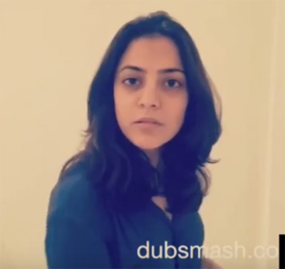 సర్దార్ డైలాగ్ డబ్ స్మాష్ చేసిన హీరోయిన్..!