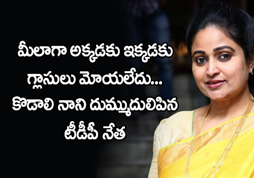 మీలాగా అక్కడకు ఇక్కడకు గ్లాసులు మోయలేదు.. కొడాలి నాని దుమ్ముదులిపిన ...