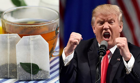 ట్రంప్ గారు ఈ టీ తాగండి.. కొంచమైనా మారండి.. | donald trump tea bags ...