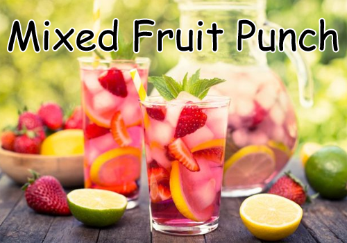 Mixed Fruit Punch | Mixed fruit punch | easy Mixed fruit punch recipe ...