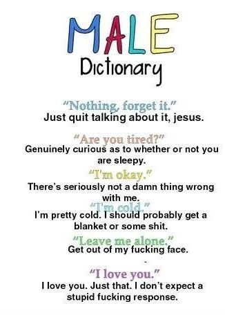 Male Female Dictionary Joke | Male Vs Female Dictionary | Fun Inventors ...