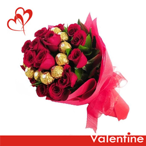 Valentine-Special | Valentine-Flowers | Romantic-Chocolate-Bouquet ...